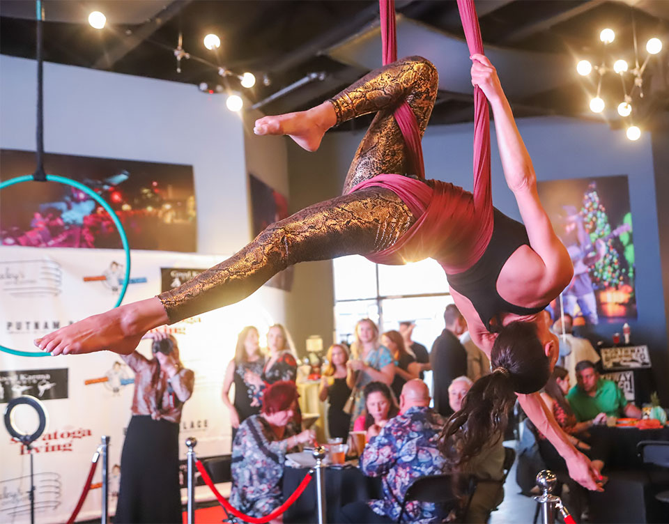 Aerial Performers for Hire Albany NY - Good Karma Studio